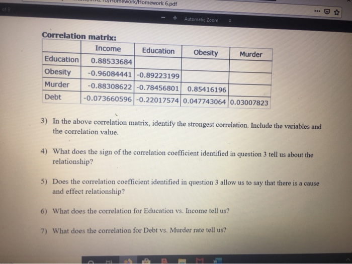 Solved work/Homework 6.pdf Automatic Zoom Correlation | Chegg.com