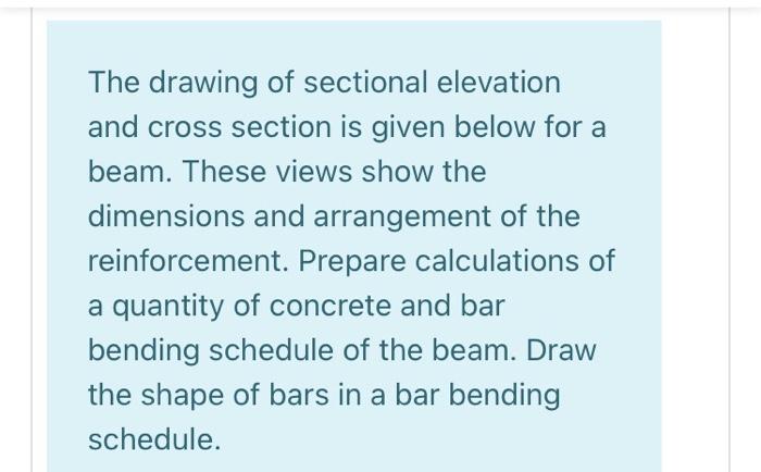 Solved The drawing of sectional elevation and cross section | Chegg.com