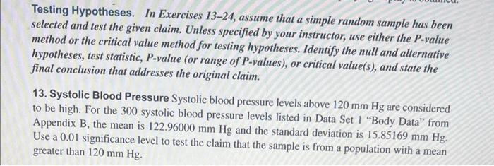 Solved Finding P-values. In Exercises 5 -8, either use | Chegg.com