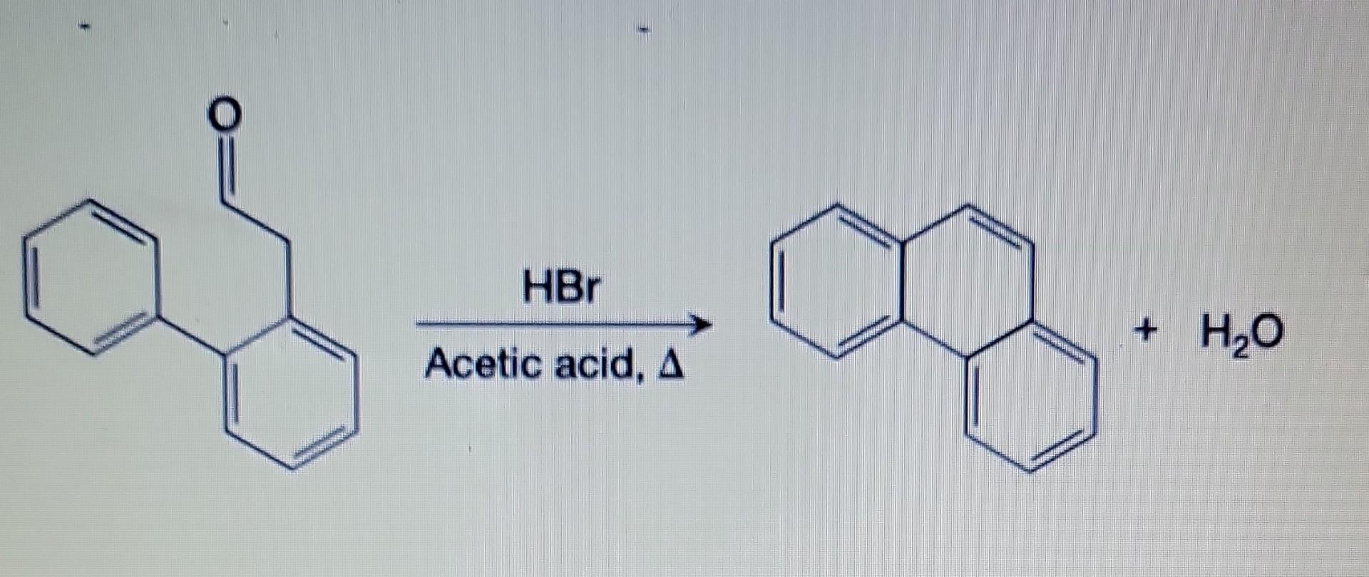 Solved Acetic acid, Δ HBr +H2O | Chegg.com