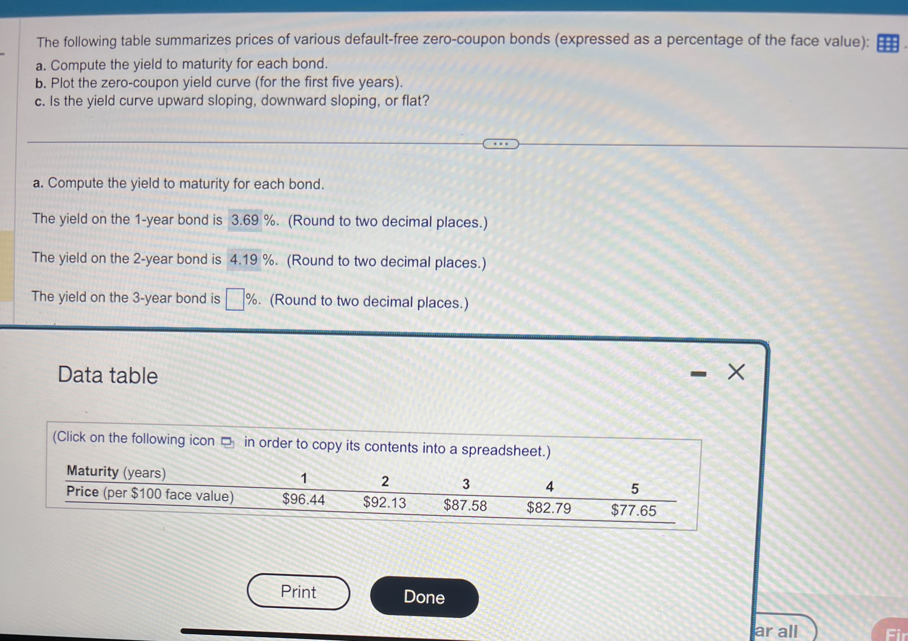 Solved Data table(Click on the following icon in order to | Chegg.com