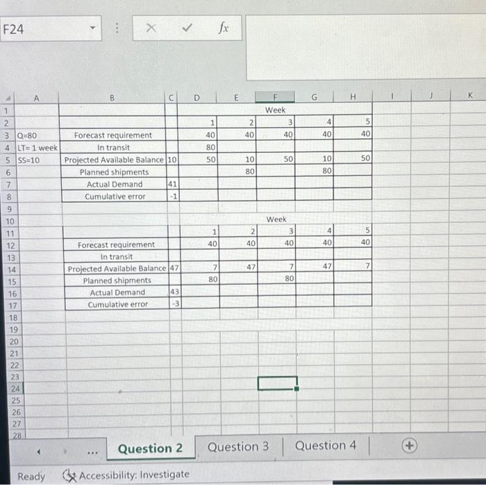 Solved PLEASE SOLVE USING EXCEL AND SHOW FOUNALD USED ️ | Chegg.com