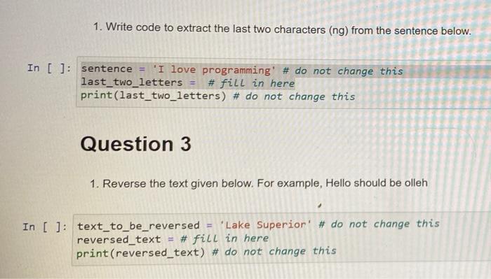 Solved 1. Create a variable x and assign 10 to it 2. Create | Chegg.com