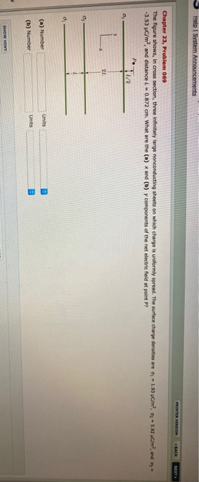 Solved Help System Announcements PRINTER VERSION LACK NEXT | Chegg.com