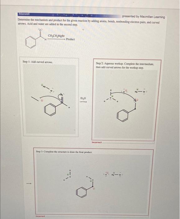 Solved Waxwell presented by Macmillan Learning Determine the | Chegg.com