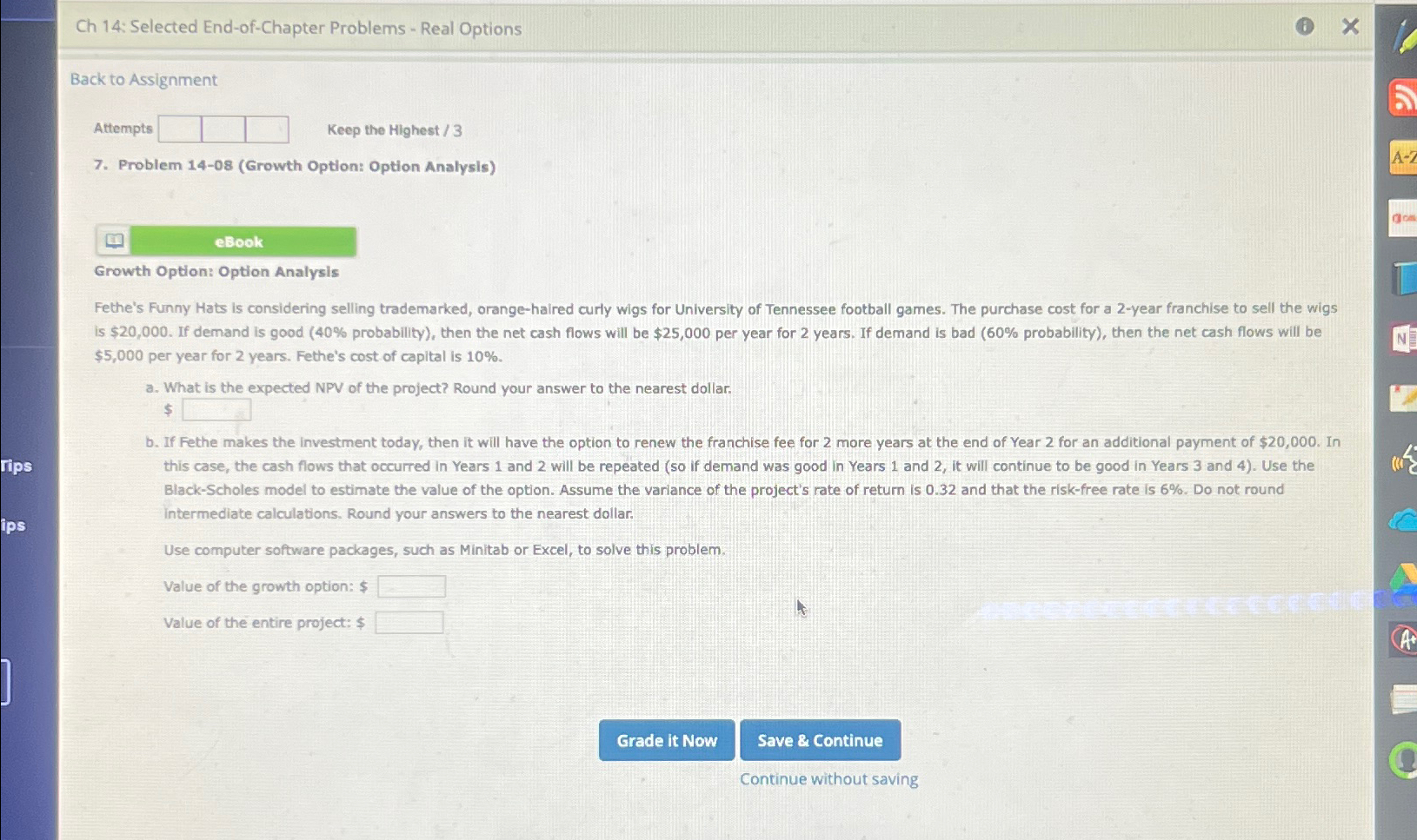 Solved Ch 14: Selected End-of-Chapter Problems - ﻿Real | Chegg.com