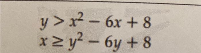 Solved solve system of equation by graphing and show shaded | Chegg.com