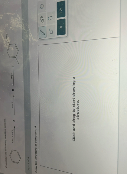 Solved Complete the following reaction | Chegg.com