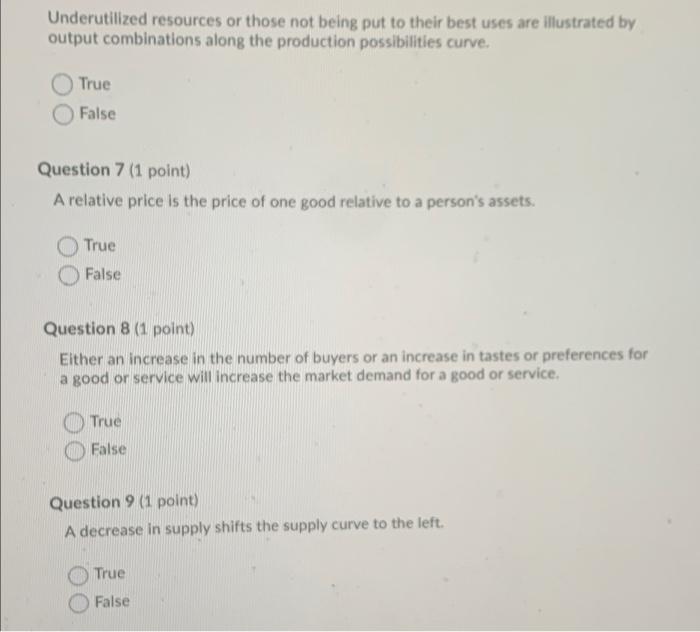 Solved Underutilized resources or those not being put to | Chegg.com