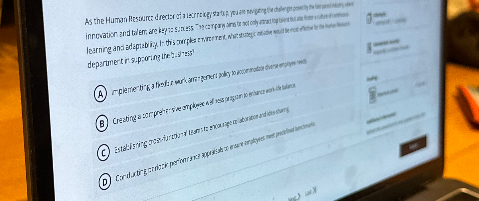 Solved department in supporting the business?Implementing a | Chegg.com