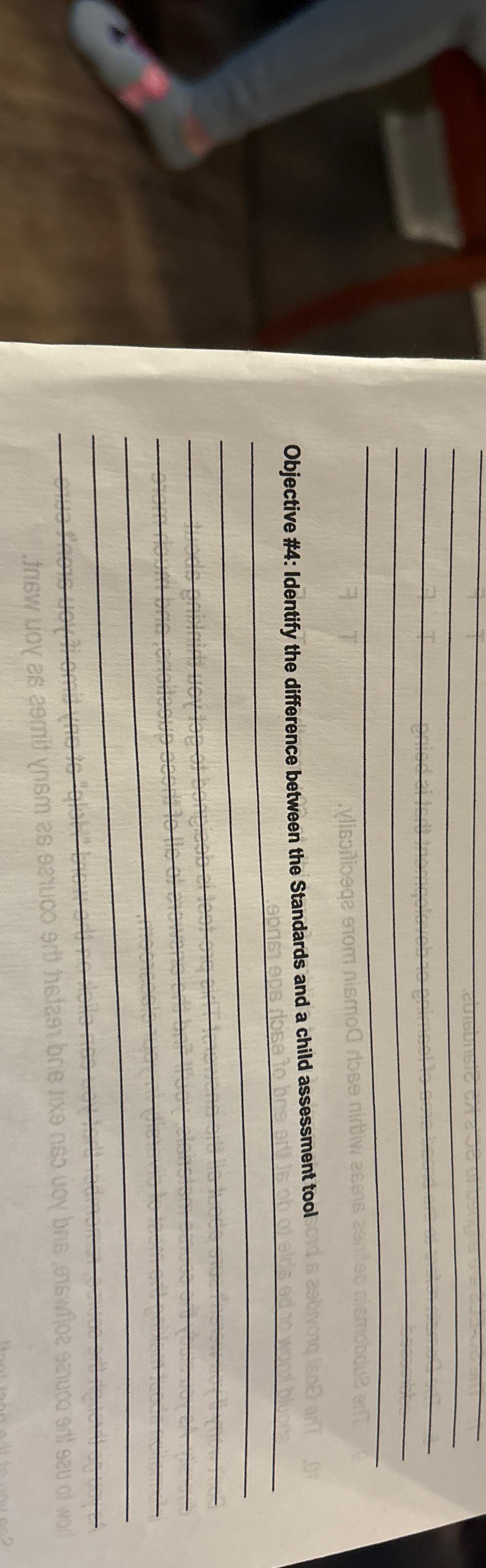 Solved Objective #4: Identify the difference between the | Chegg.com