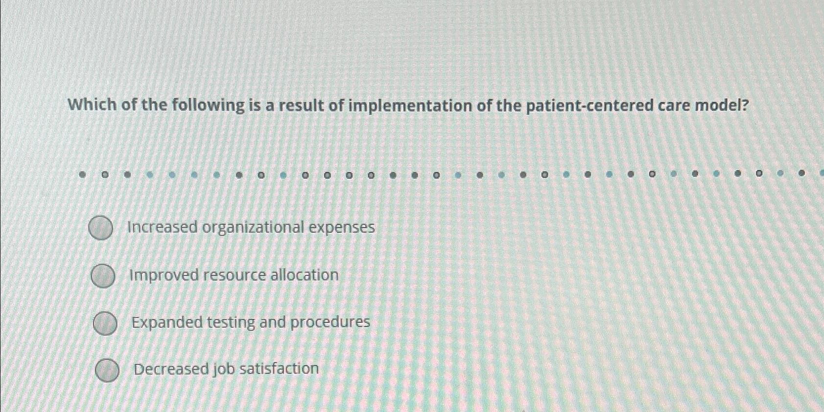 Solved Which of the following is a result of implementation | Chegg.com