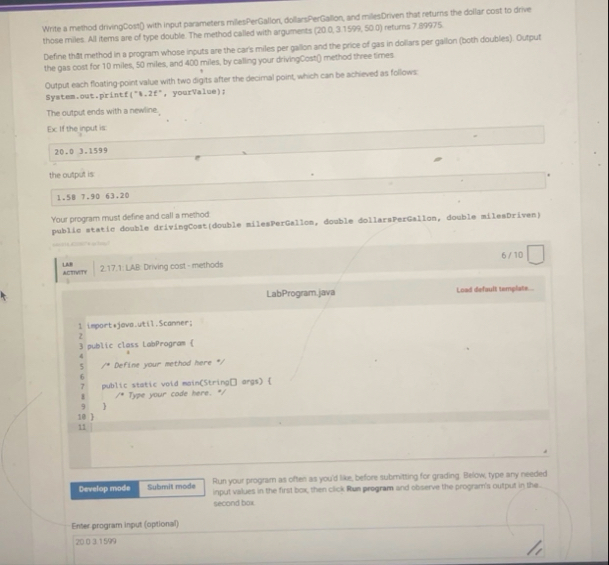 Solved I keep getting this white space error. I dont know | Chegg.com