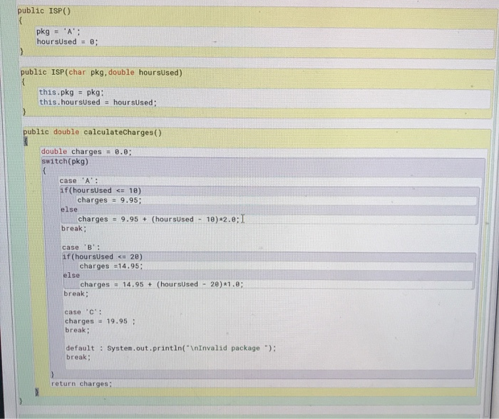 Solved inteo to java help. i included the code i have right | Chegg.com