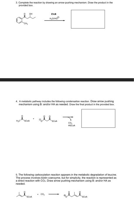 Solved 1. a. Identify and fill in the missing reagent in the | Chegg.com
