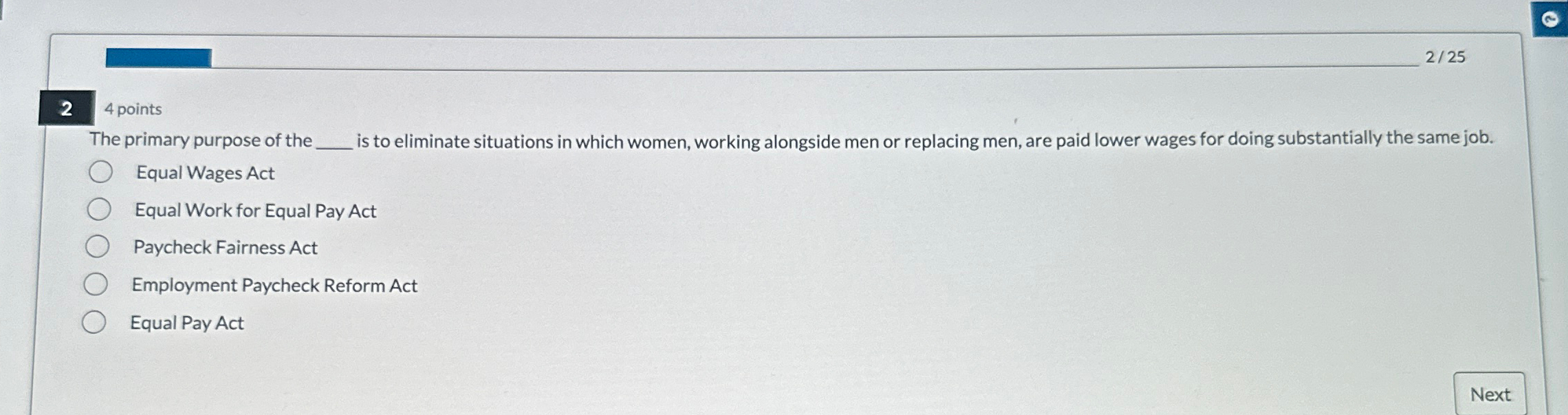 Solved 24 ﻿pointsThe primary purpose of the ﻿is to | Chegg.com