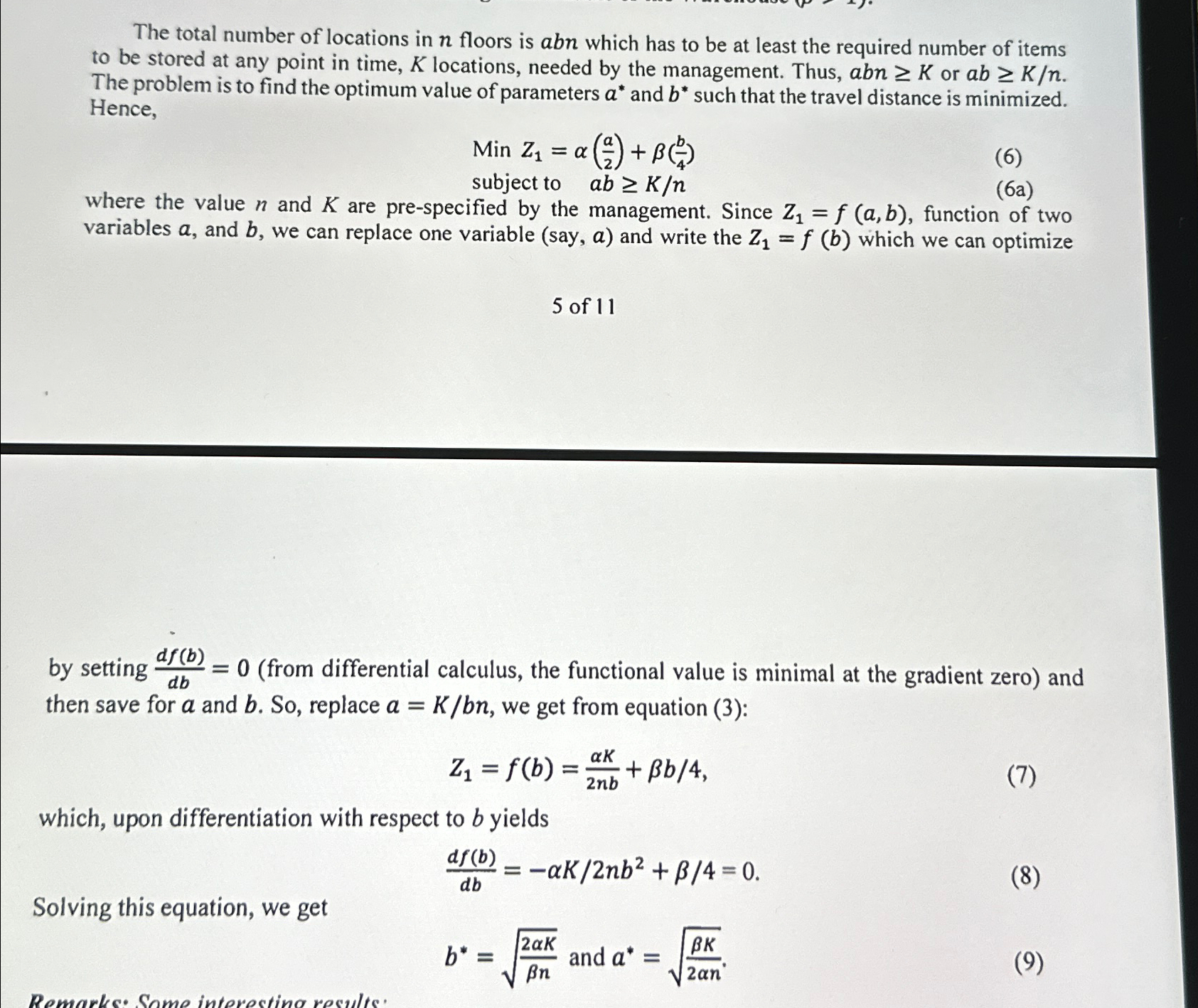 Solved So, ﻿replace a=Kbn,Solving this equation For a and b | Chegg.com