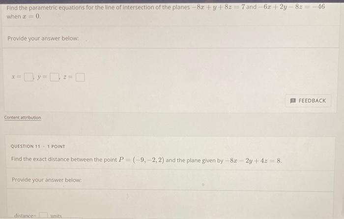 Solved Determine whether the lines L1 and L2 are equal, | Chegg.com