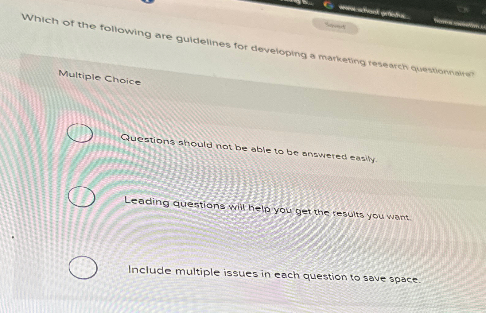 Solved Which of the following are guidelines for developing | Chegg.com