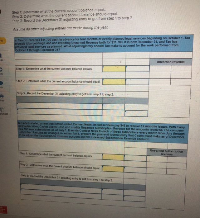 Solved Step 1: Determine what the current account balance | Chegg.com