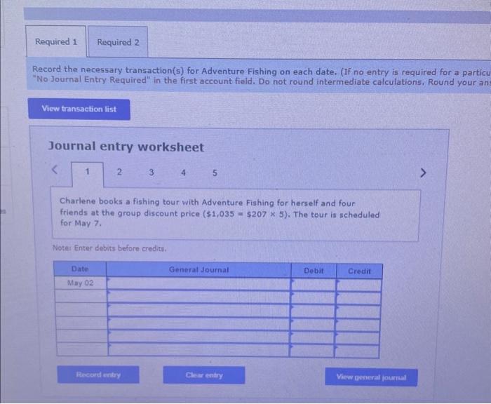 Solved Problem 5-2A (Algo) Record transactions related to | Chegg.com