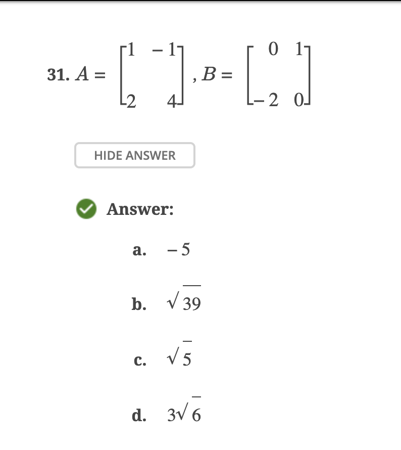 Solved This is Linear Algebra. Please solve STEP BY | Chegg.com