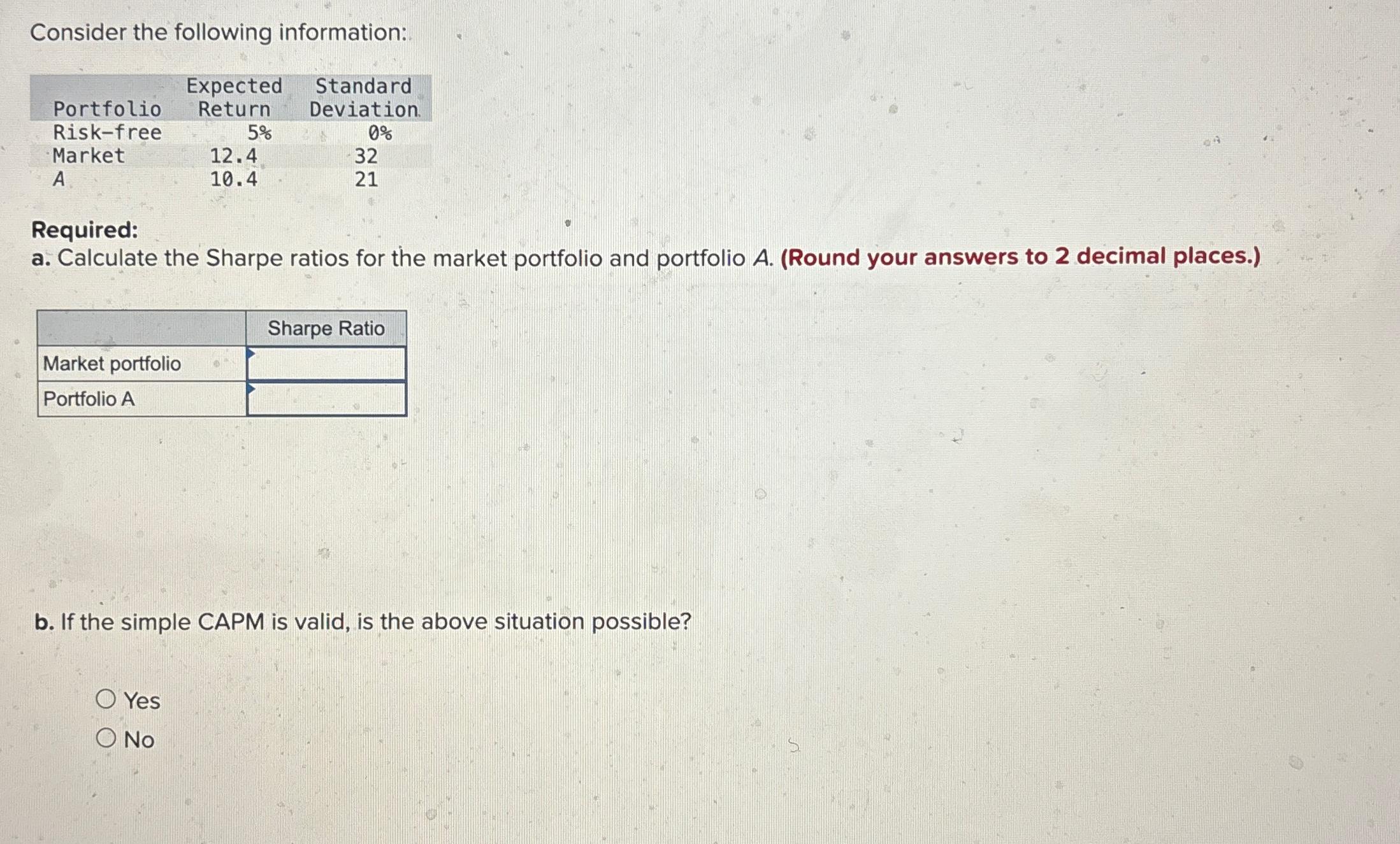 Solved Consider the following | Chegg.com