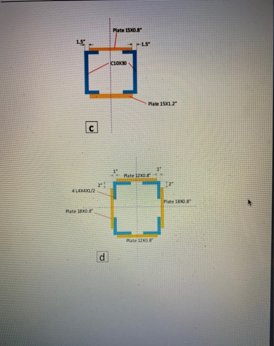 Solved 1. Determine geometrical properties of the below | Chegg.com