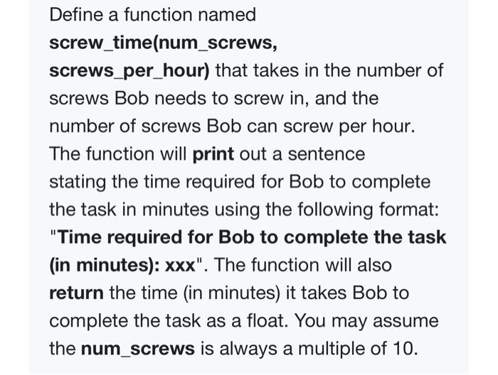 Solved Bob is a builder who specializes in assembling wooden | Chegg.com