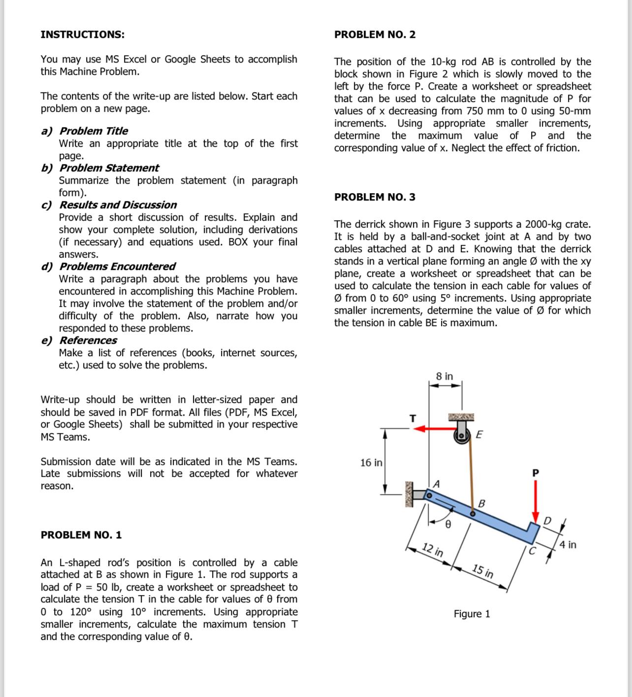 Solved INSTRUCTIONS:You may use MS Excel or Google Sheets to | Chegg.com