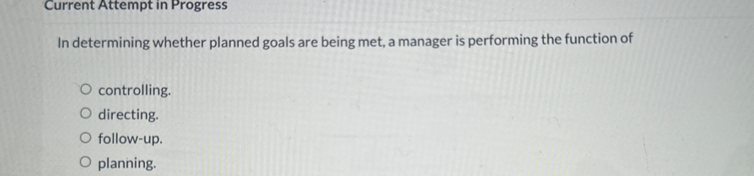 Solved Current Attempt in ProgressIn determining whether | Chegg.com