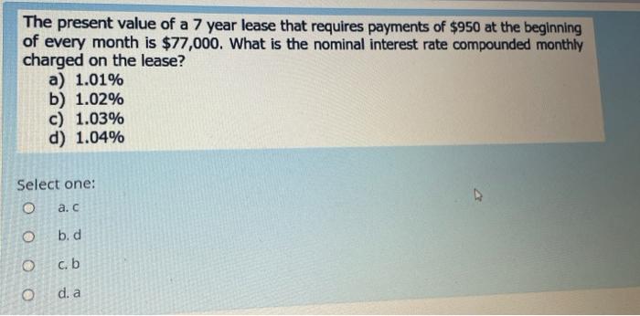 Solved 1. Identify the deferral period, annuity period, and | Chegg.com