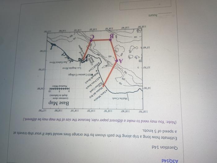 Solved La What are the latitude and longitude of dot A? 118 | Chegg.com