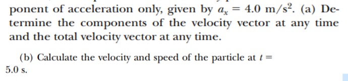 Solved EXAMPLE 4.1 ﻿Motion in a Planeponent of acceleration | Chegg.com