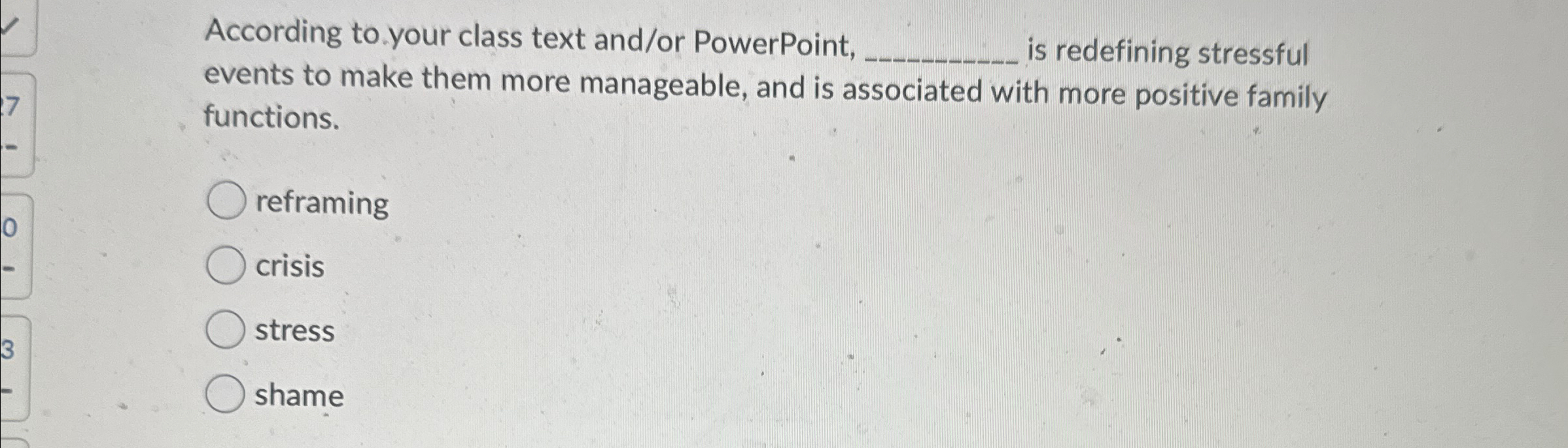 Solved According to your class text and/or PowerPoint, ﻿is | Chegg.com