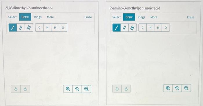 Solved Draw the structure that corresponds to each name. | Chegg.com