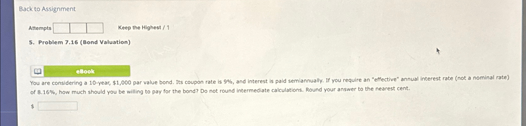 Solved Back To Assignmentattemptskeep The Highest 15 8908