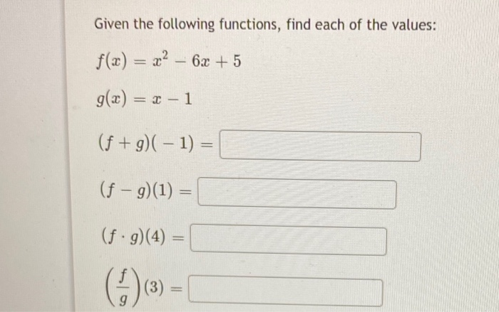 Solved Given that f(x) = x2 – 14x and g(x) = x + 4, find (a) | Chegg.com