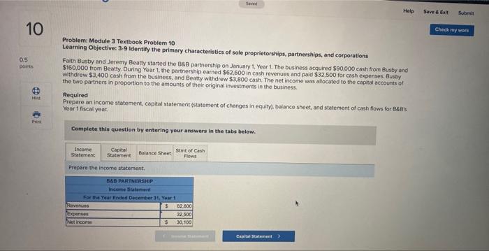 Solved Problem: Module 3 Textbook Problem 10 Learning | Chegg.com