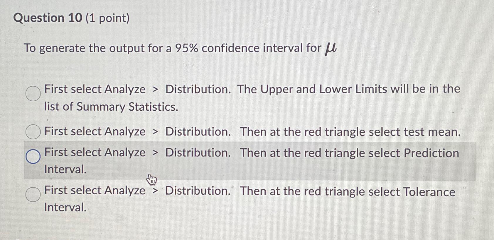 Solved Question 10 (1 ﻿point)To generate the output for a | Chegg.com
