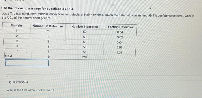 Solved Use the following passage for questions 3 and 4. | Chegg.com