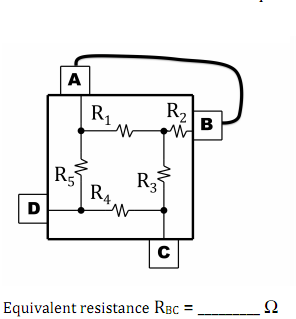 Solved R1 = 10 ohm, R2 = 5 ohm, R3 = 20 ohm, R4 = 30 ohm R5 | Chegg.com