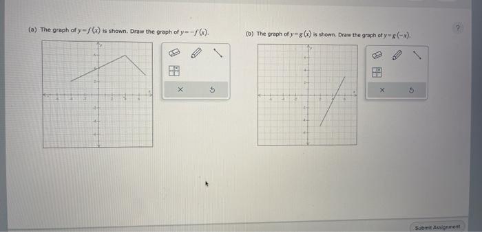 Solved (a) The graph of y=f(x) is shown. Draw the graph of | Chegg.com