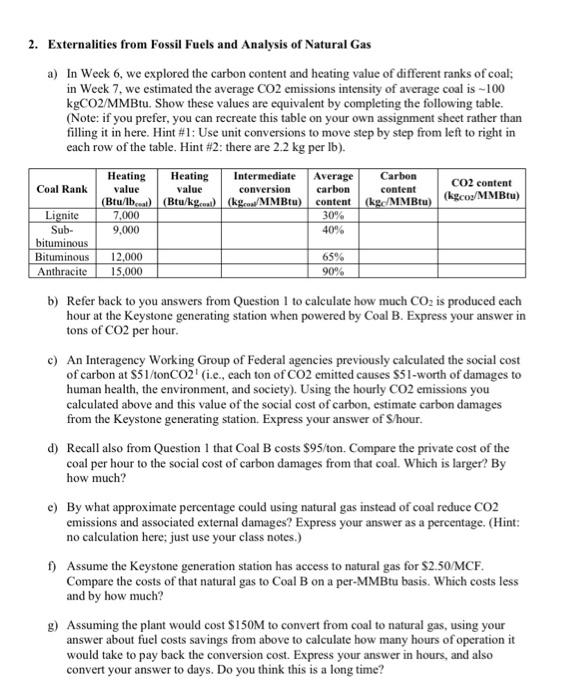 Solved EGEE 101 - Energy & The Environment (Spring 2022) | Chegg.com