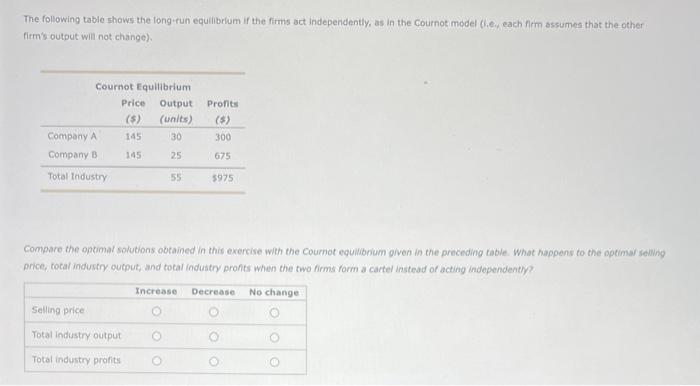 Solved P=200−QA−QB Where Q1 and Q3 are the quantities sold | Chegg.com