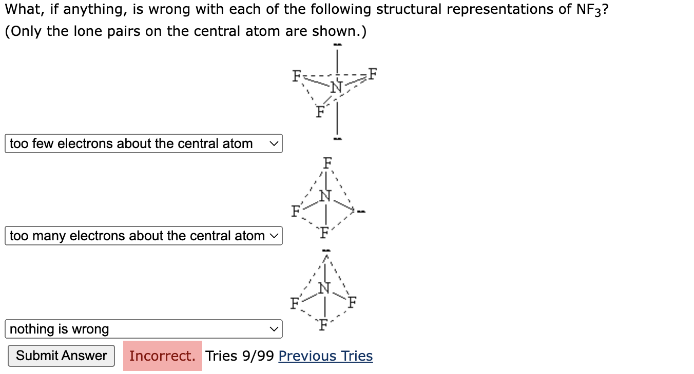 Solved What, if anything, is wrong with each of the | Chegg.com