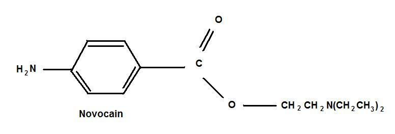 Solved Novocain is a local anesthetic that is made by an | Chegg.com