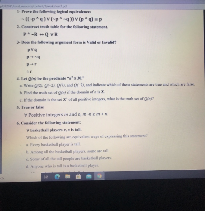 p/372691/mod resource/content/t/worksheet 1.pdt 1- | Chegg.com