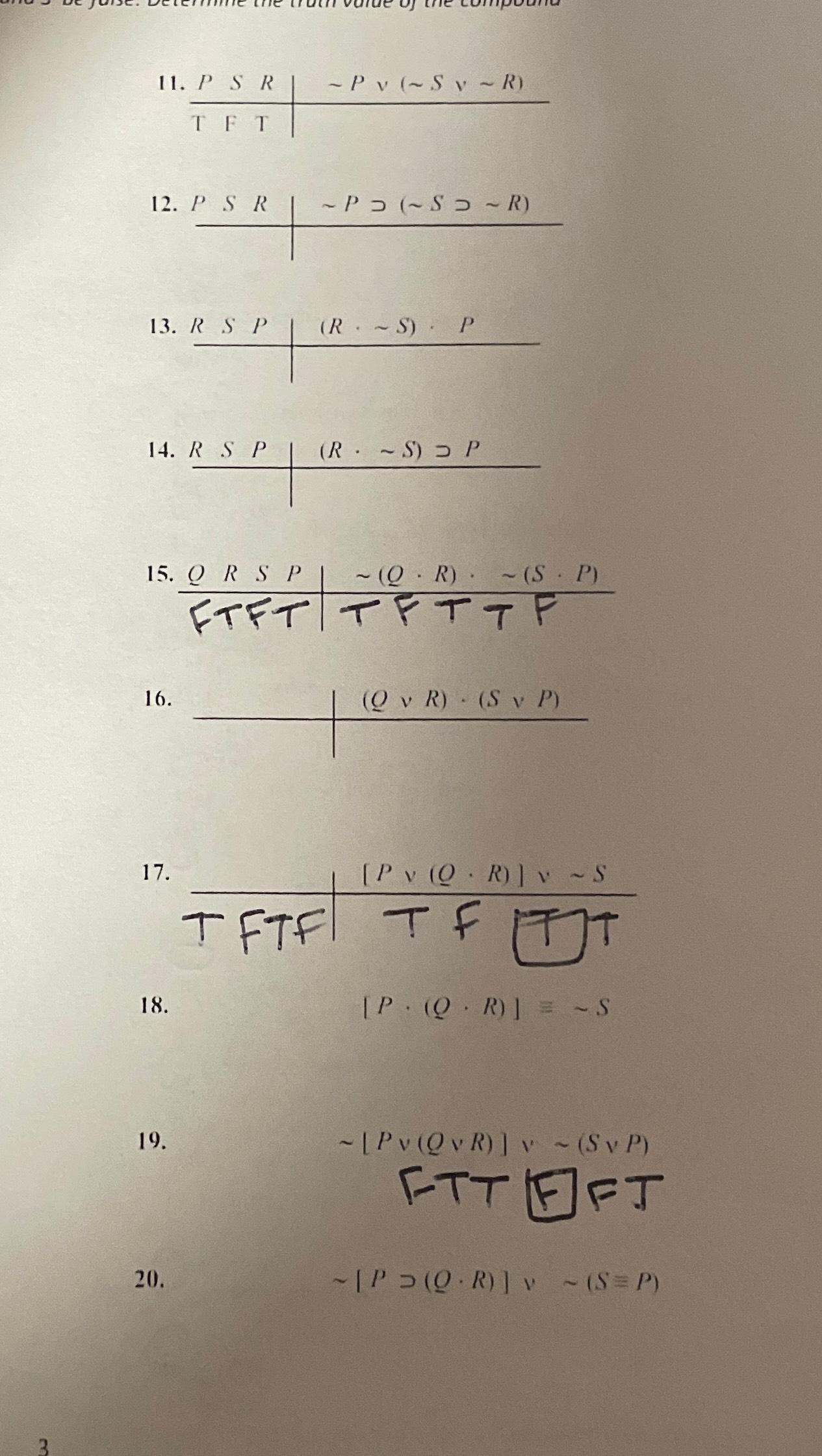\table[[P,S,R,-Pvv(∼Svv∼R) | Chegg.com