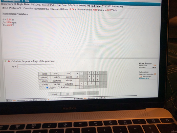 Solved Class Management Help Homework 06 Begin Date: | Chegg.com